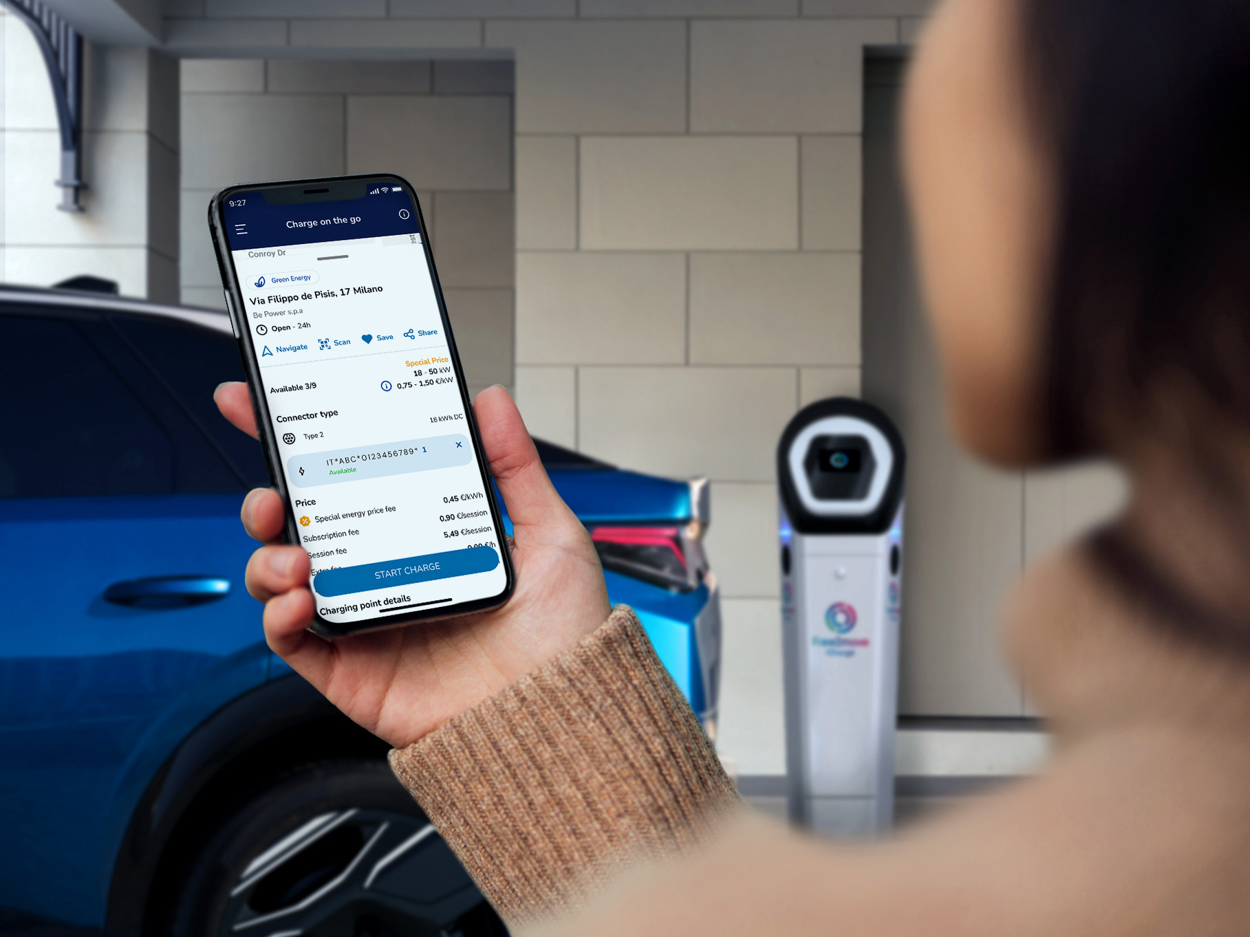 Free2move Charge Go: Recarga Pública | App de Vehículos Eléctricos